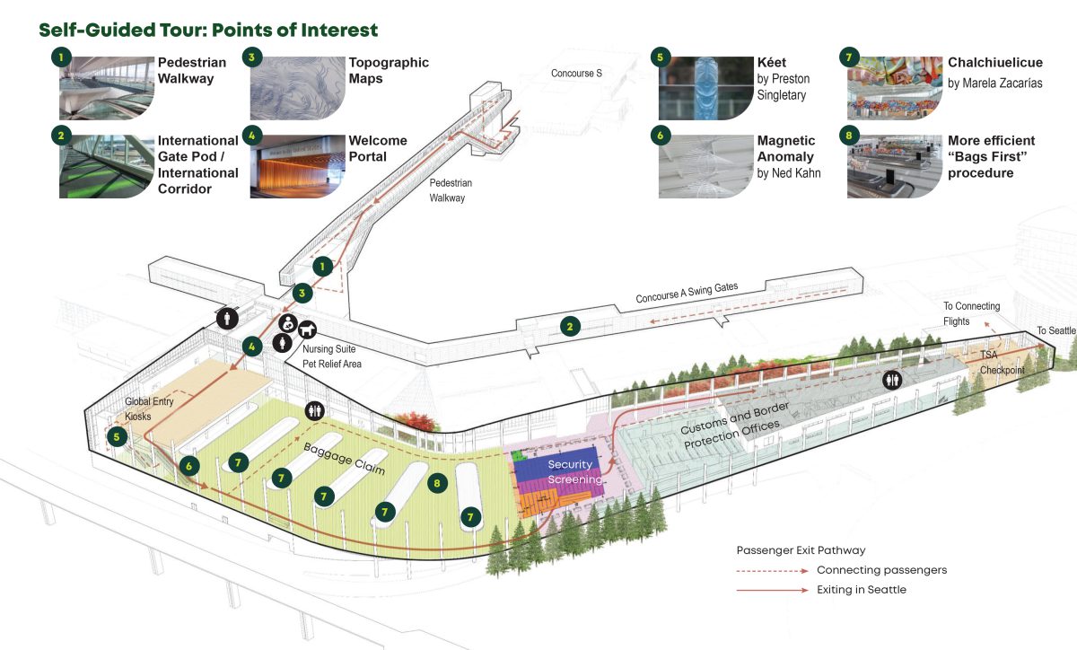 New International Arrival Facility at Seattle-Tacoma International ...